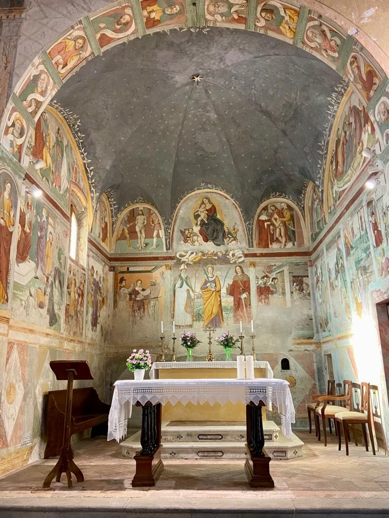 Presentazione del restauro degli affreschi della Chiesa di S. Eufemia ...