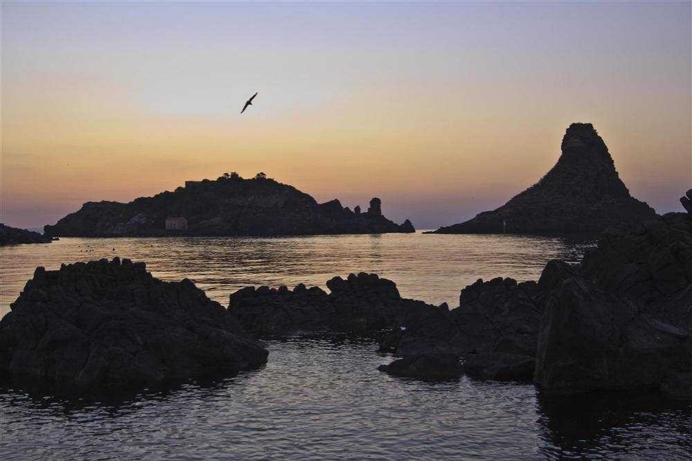GEOSITI DI ACITREZZA (ISOLE DEI CICLOPI-BASALTI COLONNARI-PILLOWS LAVA ...